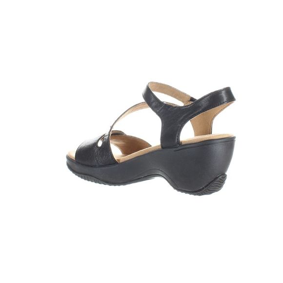Halsa Footwear | Shoes | Halsa Footwear Womens Cindy Black Ankle Strap ...